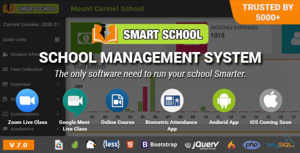 School Management System PHP Script - Smart School » THEMESAVE